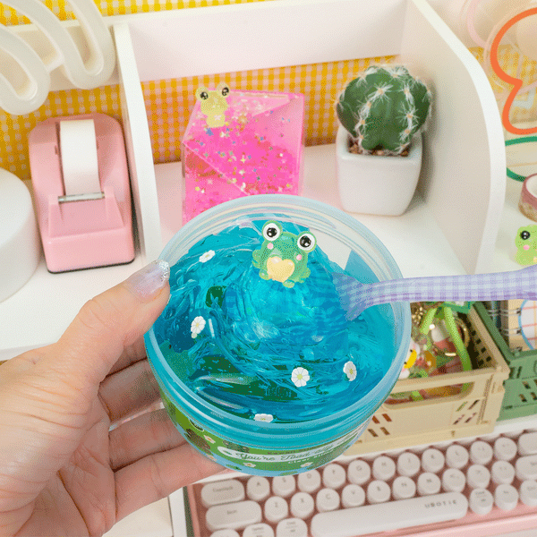 You're Toad-ally Awesome Clear Signature Dome™ Slime – KSC