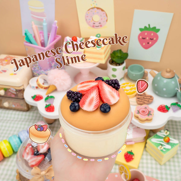 Japanese Cheesecake Signature Dome™ Slime – KSC