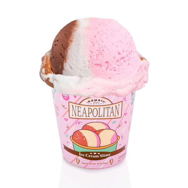 Neapolitan Scented Ice Cream Pint Slime – KSC
